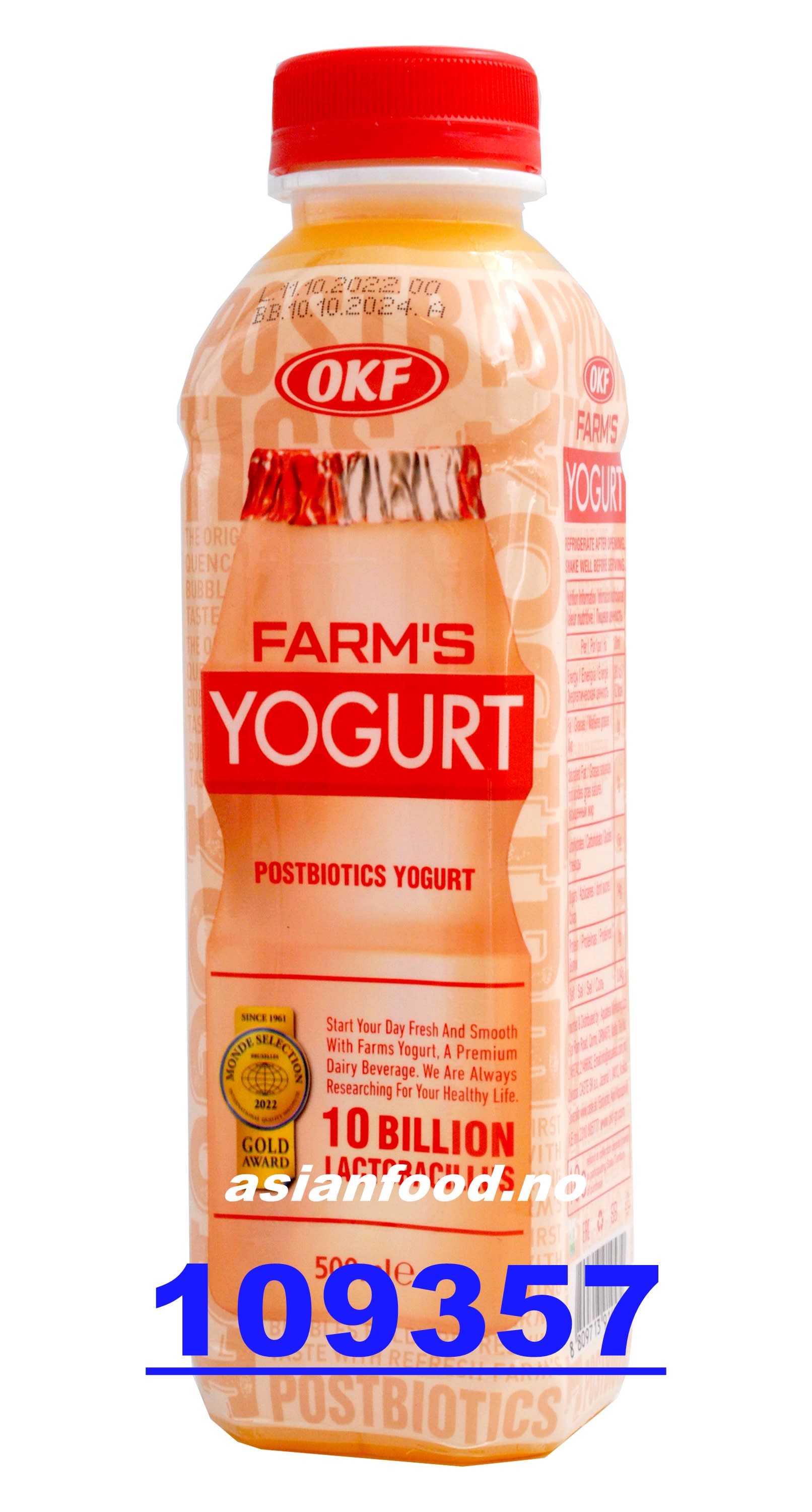 OKF Farm's Yogurt original 20x500ml Asian Food Import