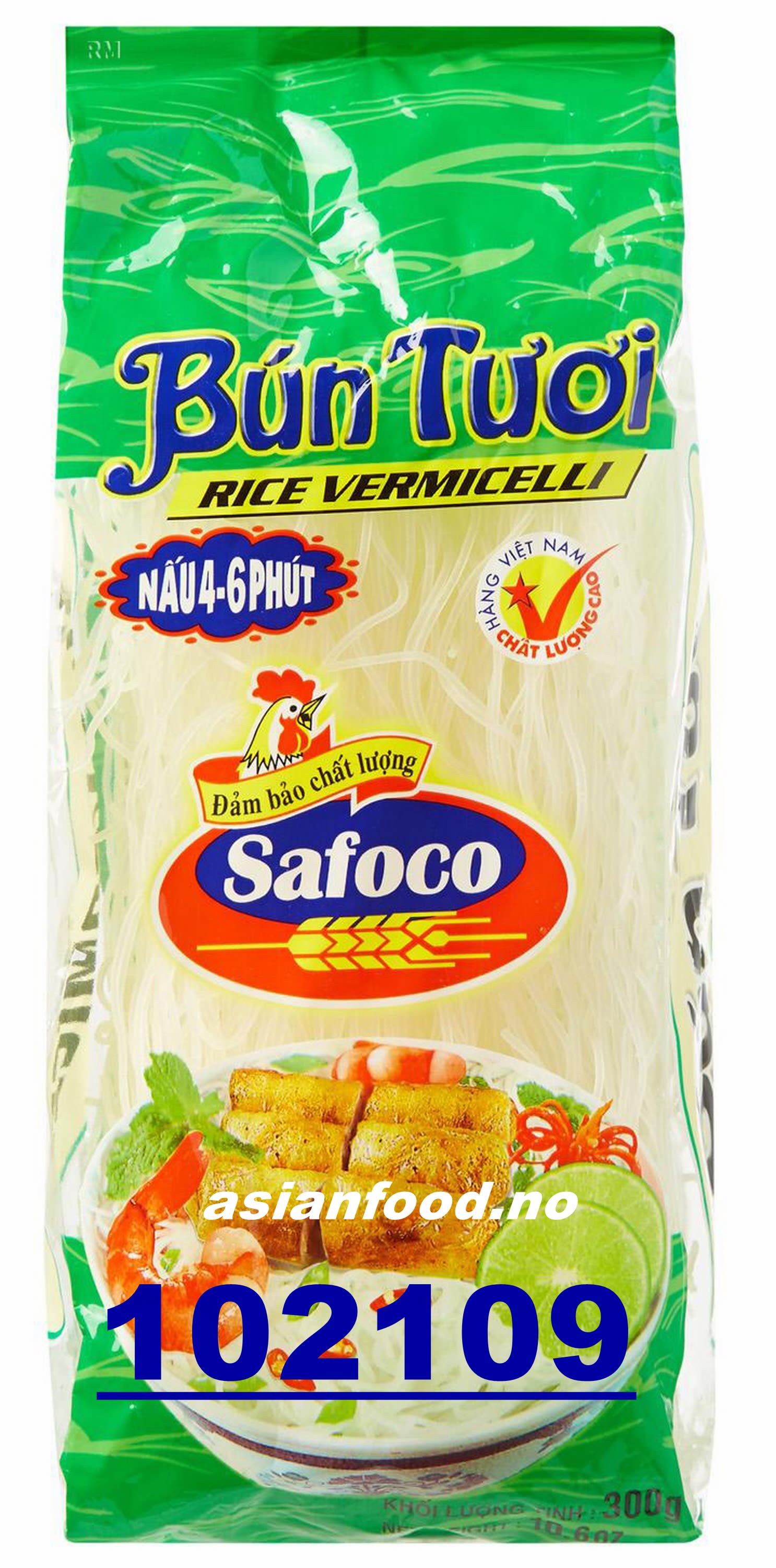 SAFOCO Fresh rice vermicelli 15x300g Asian Food Import