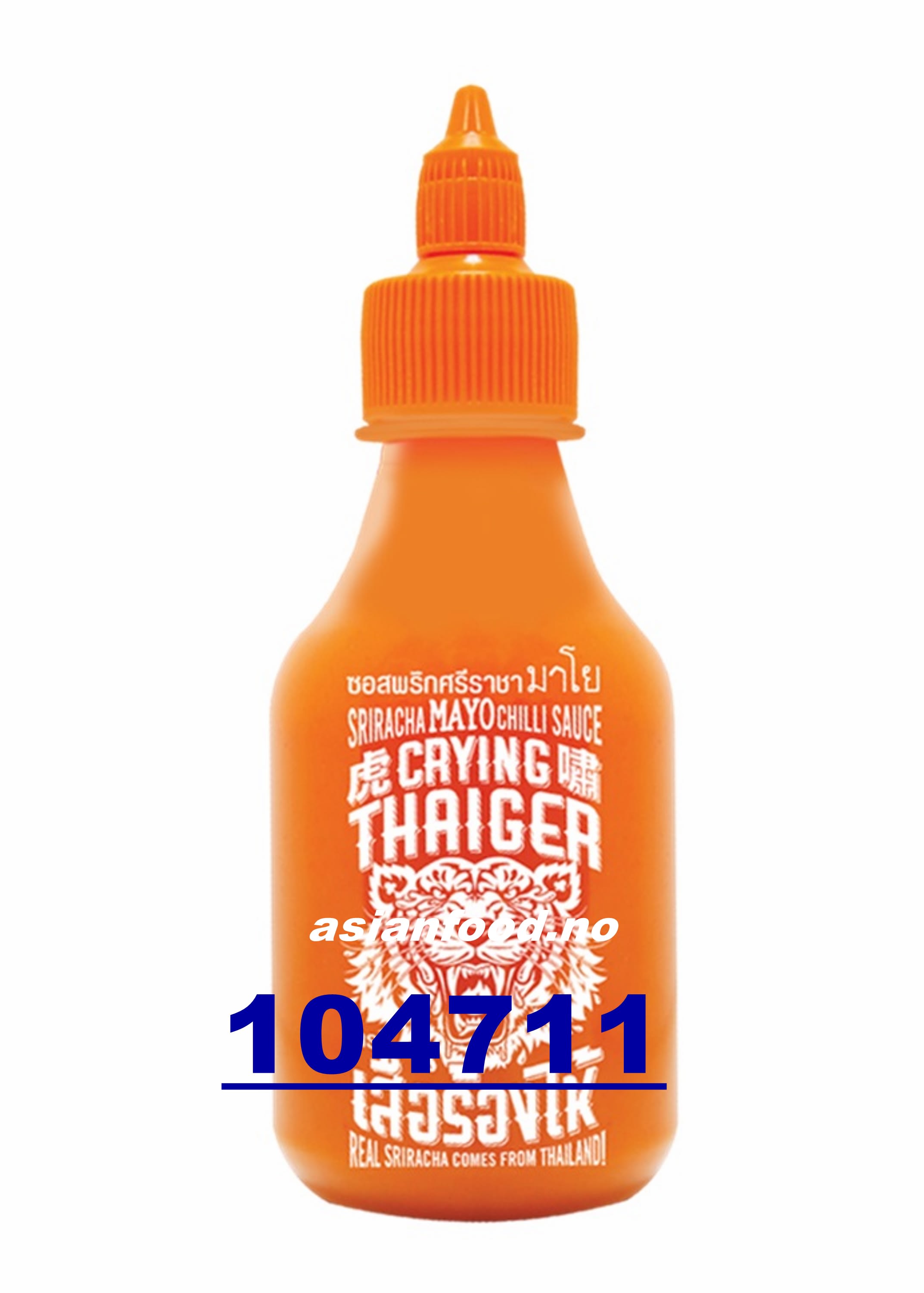 CRYING THAIGER Sriracha mayo chili sauce 12x200ml Asian Food Import