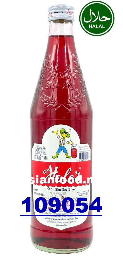 HALE'S BLUE BOY Sala flavoured syrup red Asian Food Import