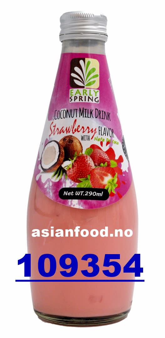 EARLY SPRING Coco milk drink - Strawberry 24x290ml Asian Food Import