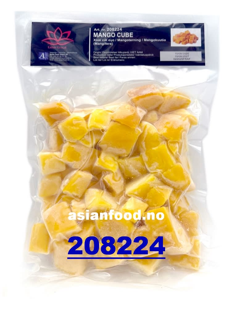 LOTUS Mango cube frozen 20x500g Asian Food Import