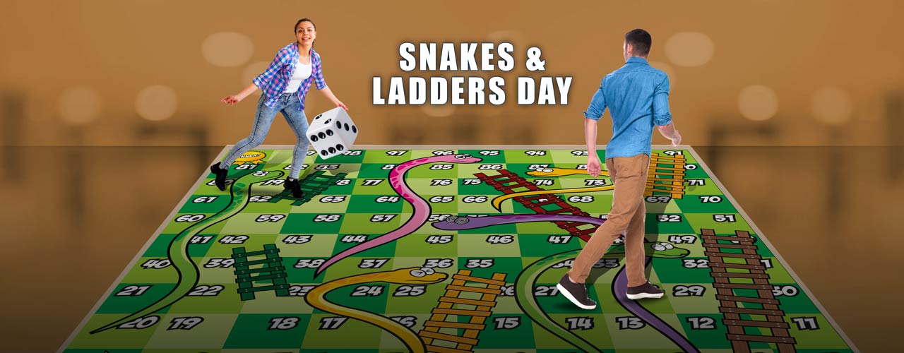 Snakes & Ladders Day - Free- by engage4more
