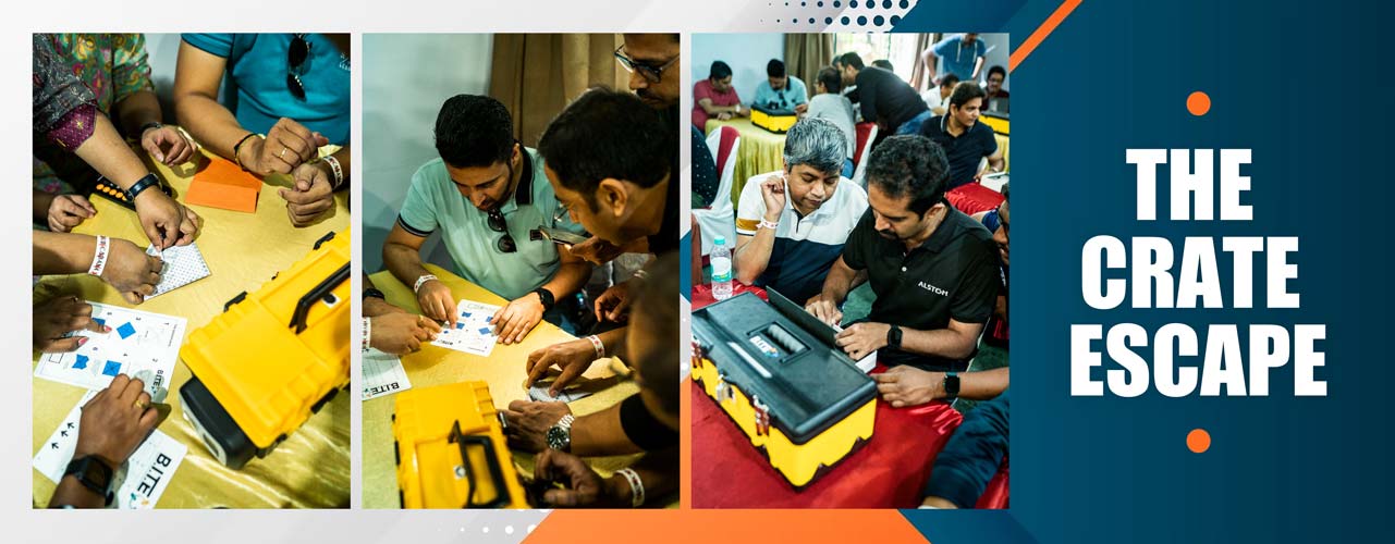 Crate Escape Game For Corporate Employee Engagement | Indoor Game For ...