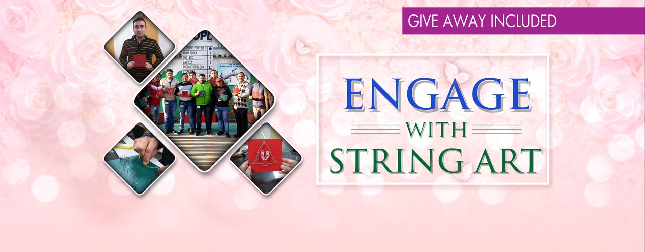 String Art Activity For Corporate Employee Engagement | Indoor Activity ...