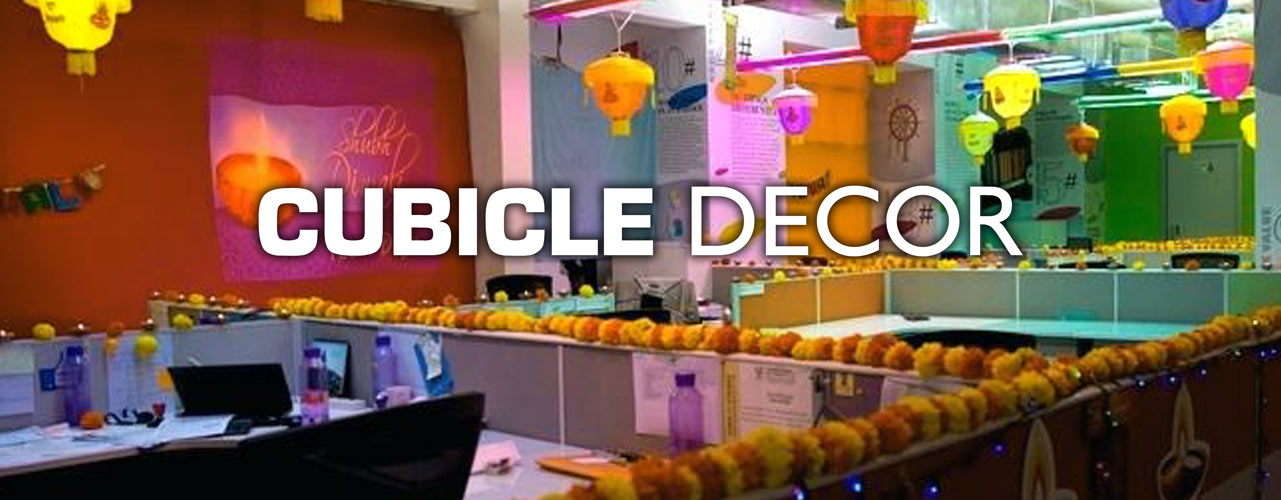 Diwali Theme Ideas For Decorating Office Cubicle Shelly Lighting