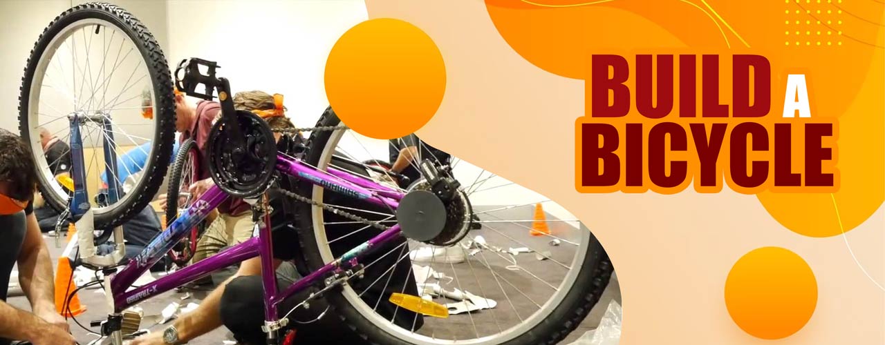 Build a Bicycle For Corporate Employee Engagement | Indoor Outdoor Game ...