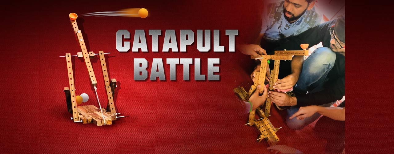 Catapult Making For Corporate Employee Engagement | Indoor Game For ...