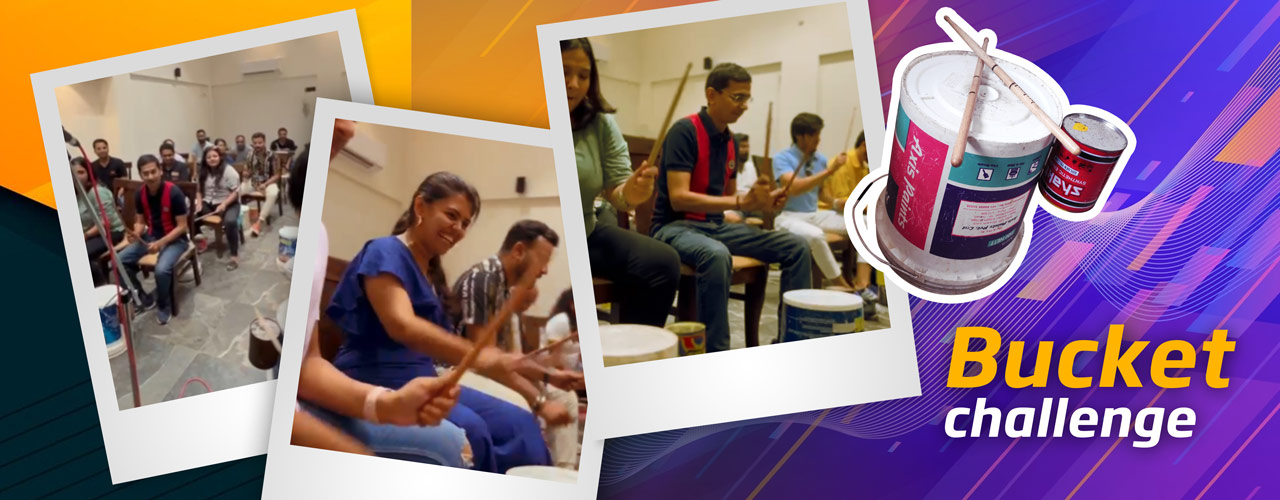 Musical Bucket Challenge For Corporate Employee Engagement | Indoor ...