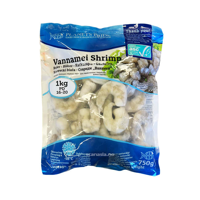 PLANETS PRIDE Scampi PD VM 16/20 IQF u/skall 10x1kg FROZEN Velkommen