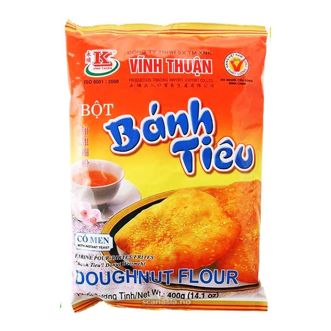 VINH THUAN Doughnut Flour 20x400g Velkommen