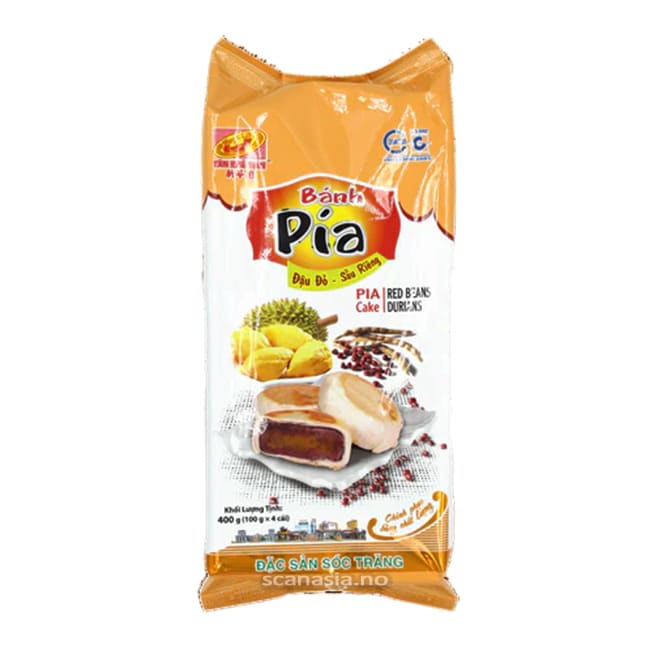 THV Pia Cake - Durian Red Bean 30x400g Velkommen