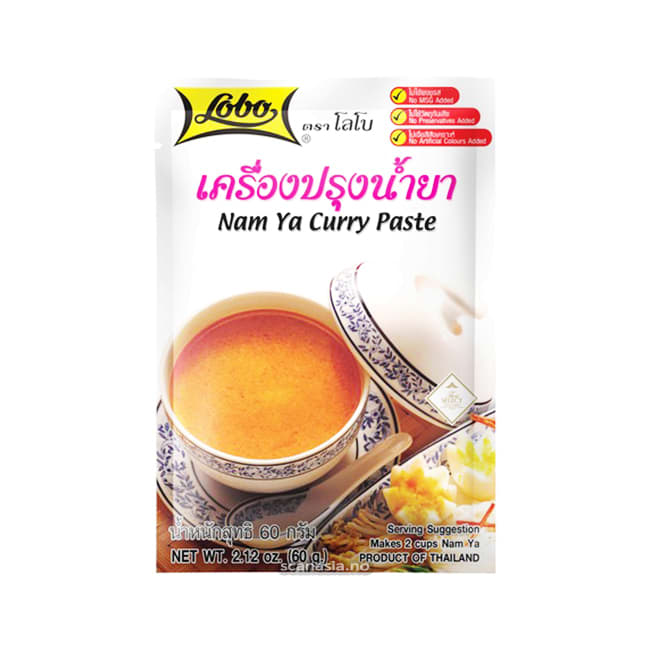 LOBO Namya Curry Paste 60g Velkommen