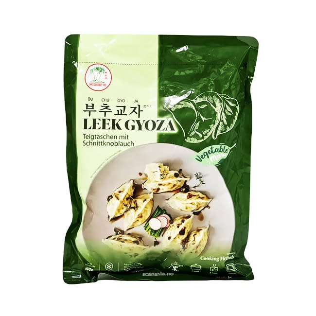 TCT Leek Gyoza (Dumplings) 12x600g FROZEN Velkommen