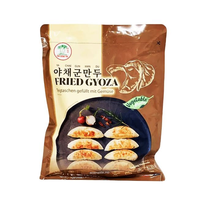 TCT Vegetable Fried Dumpling In Wheat Skin 12x600g FROZEN Velkommen
