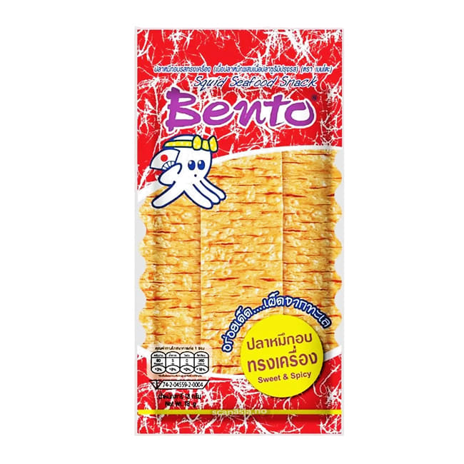 BENTO Snack Sweet & Spicy Red 36x20g Velkommen