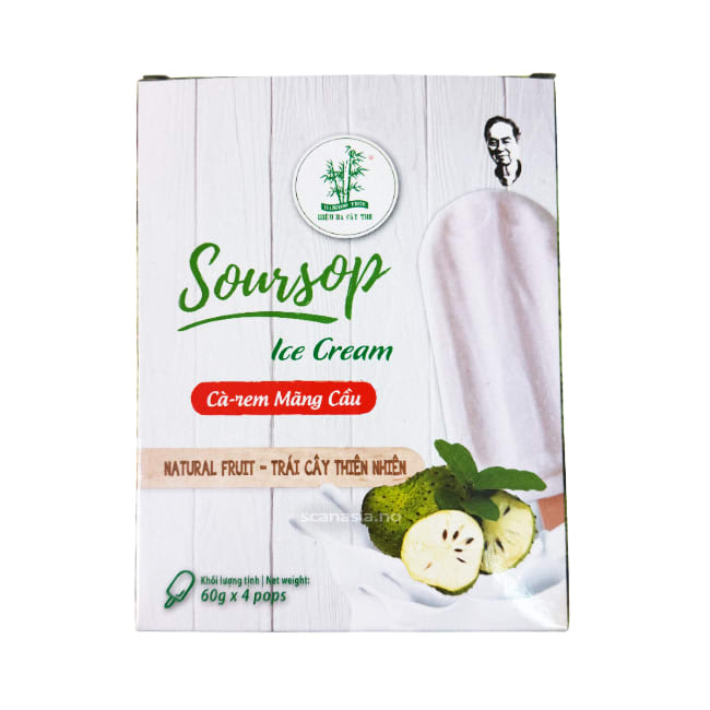 BAMBOO TREE Soursop Ice Pop 6x(4x60g) Frozen Velkommen