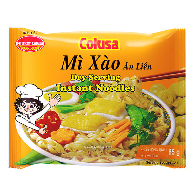 MILIKET Dry Serving Instant Noodles 30x85g Velkommen