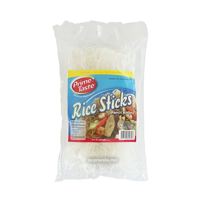 PRIME TASTE Pancit bihon (Rice Stick) 30x227g Velkommen