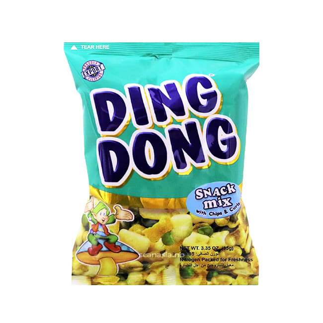 DING DONG Snack Mix 60x100g Velkommen