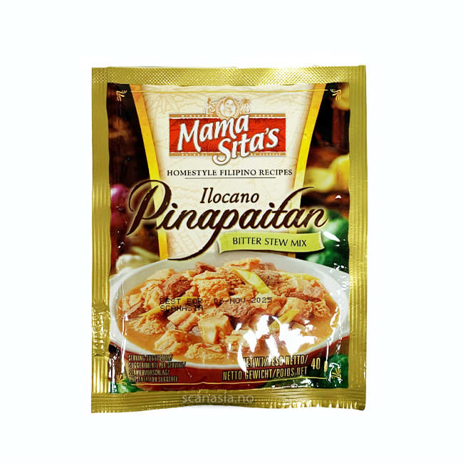 MAMA SITAS Bitter stew (Pinapaitan) mix 24x40g Velkommen