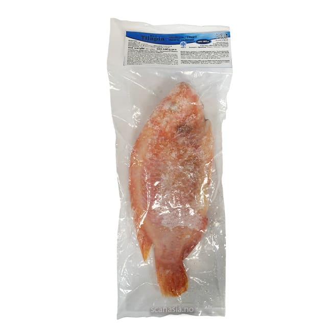 PLANETS PRIDE Tilapia Red 600/800 5kg FROZEN Velkommen