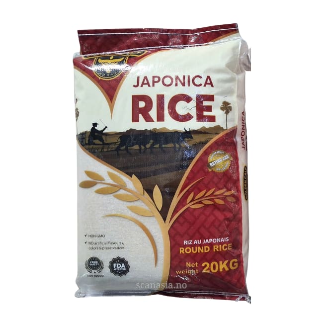 GOLDEN CALF Japonica Rice 20kg Velkommen