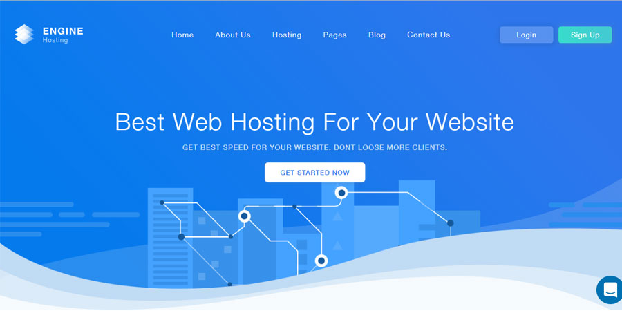20+ Best Web Hosting Website Templates - Template Drive