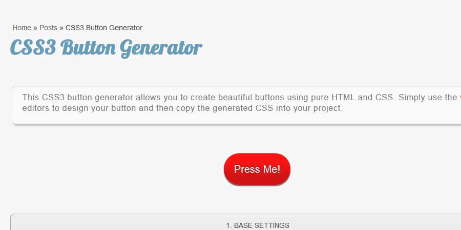 CSS Buttons Generator | Best Free CSS Buttons Creator Tools - Template ...