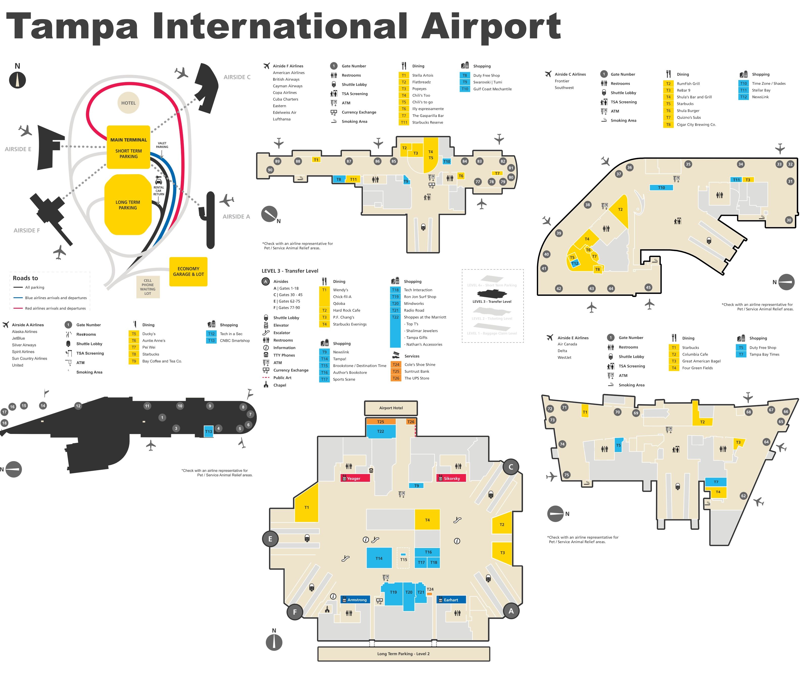 Doha Airport Terminal Map