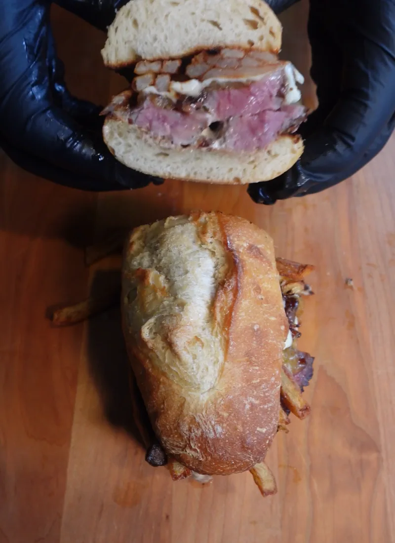 Steak Frites Sandwich