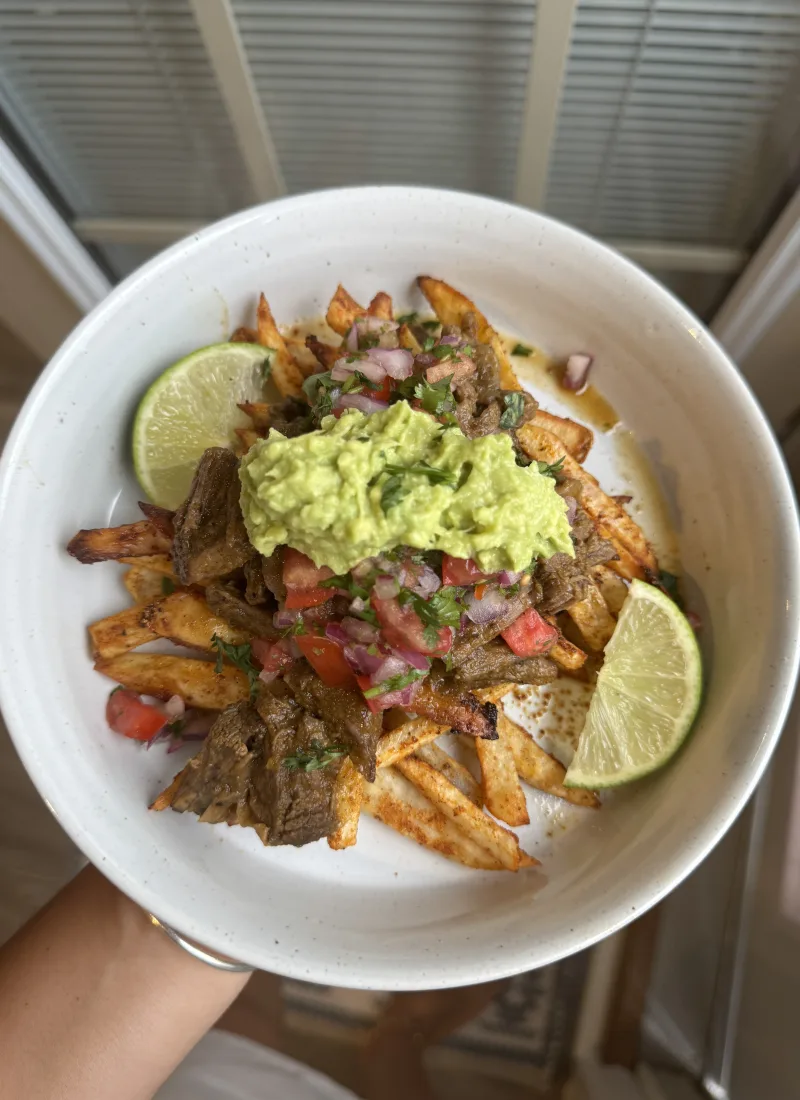 Loaded Chuck Roast Fries