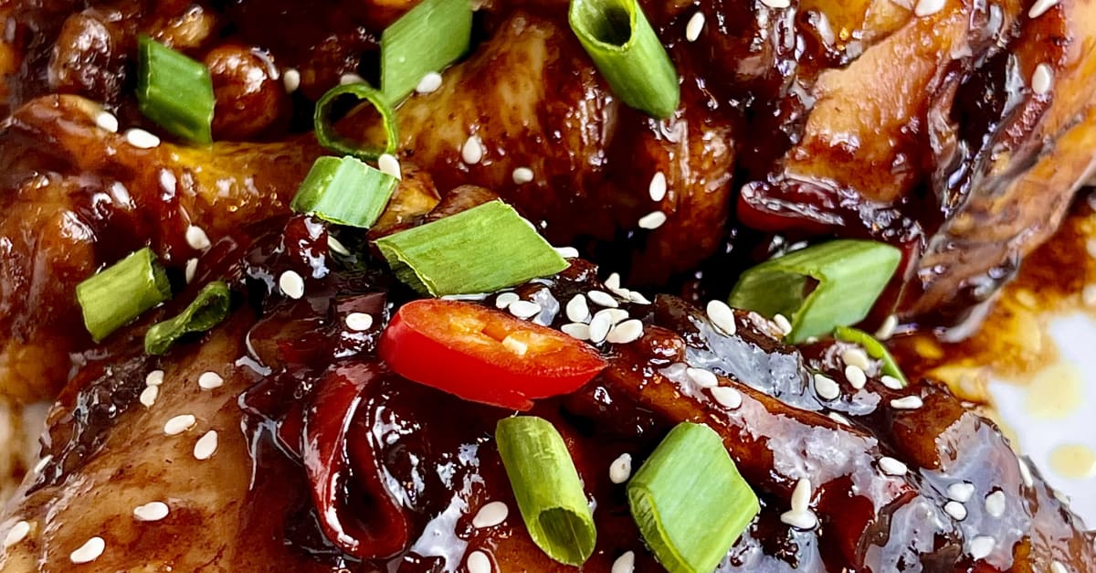 Sticky Cola Chicken by pollypocketsy