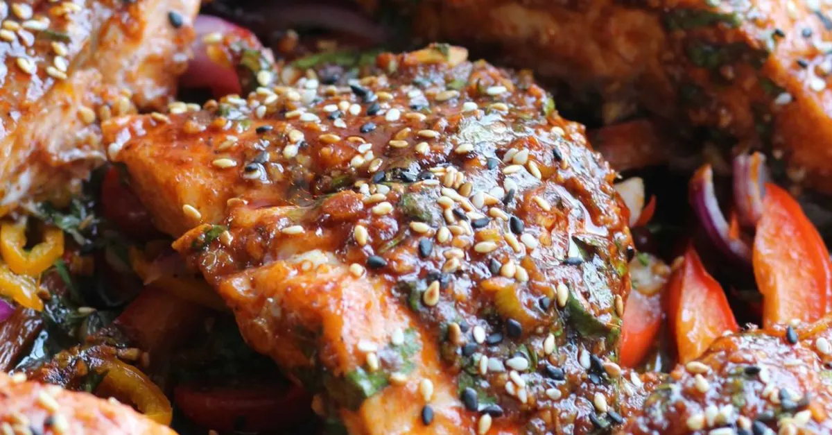 Salmón a la peruana [Peruvian Salmon] by chefrodrigofernandini