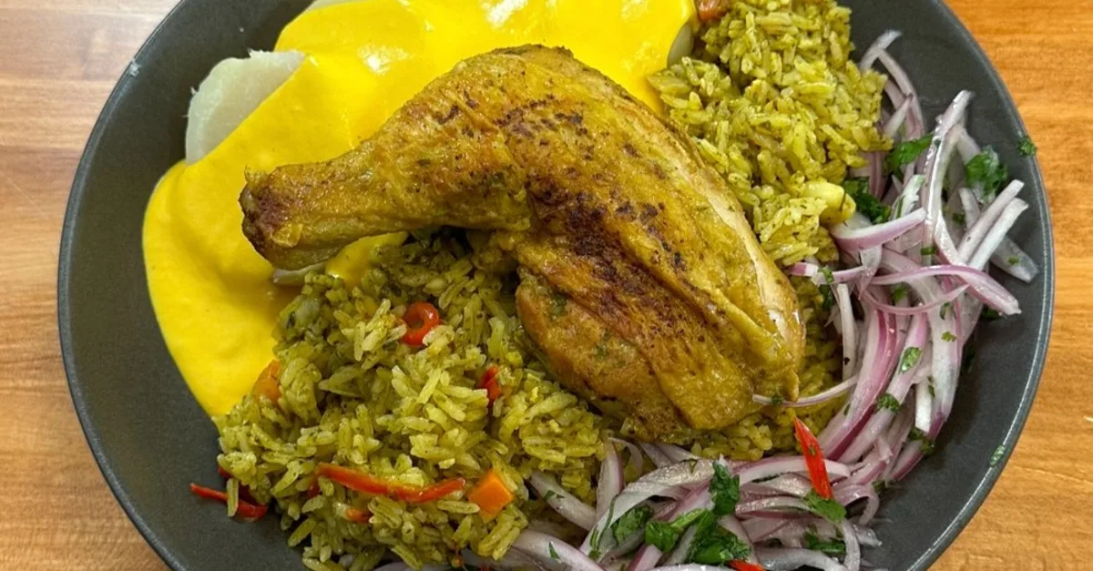 Arroz Con Pollo Peruano by cheffinwithzach