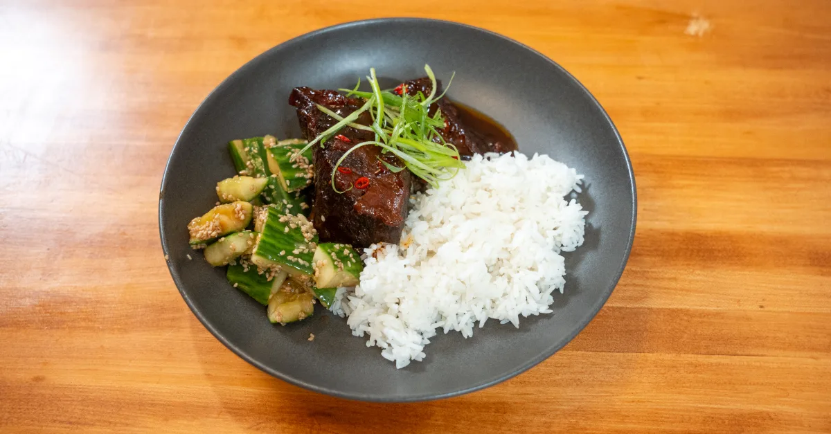 Cola-Braised Short ribs by cheffinwithzach