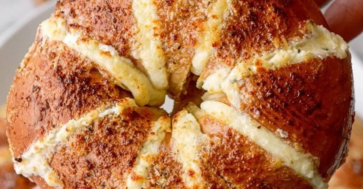 Viral Garlic Cream Cheese Stuffed Bagel | Provecho