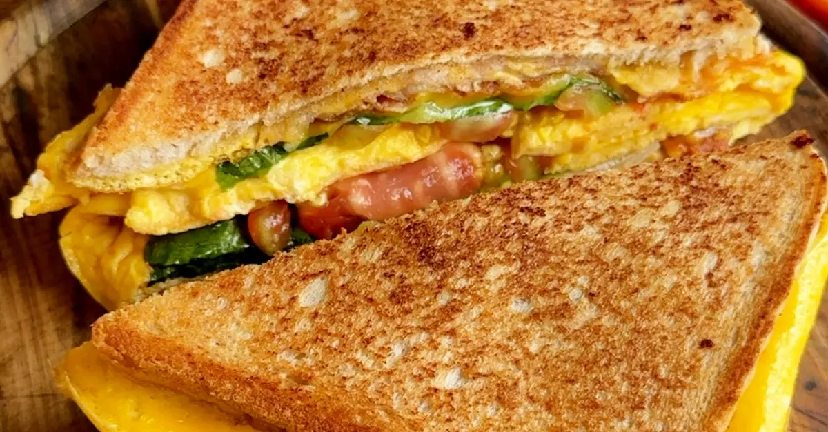 Crispy One-Pan Egg & Bacon Toast | Provecho