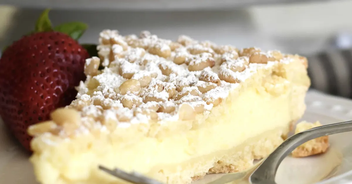 Authentic Italian Torta della Nonna (Custard Filled Tart) by ...