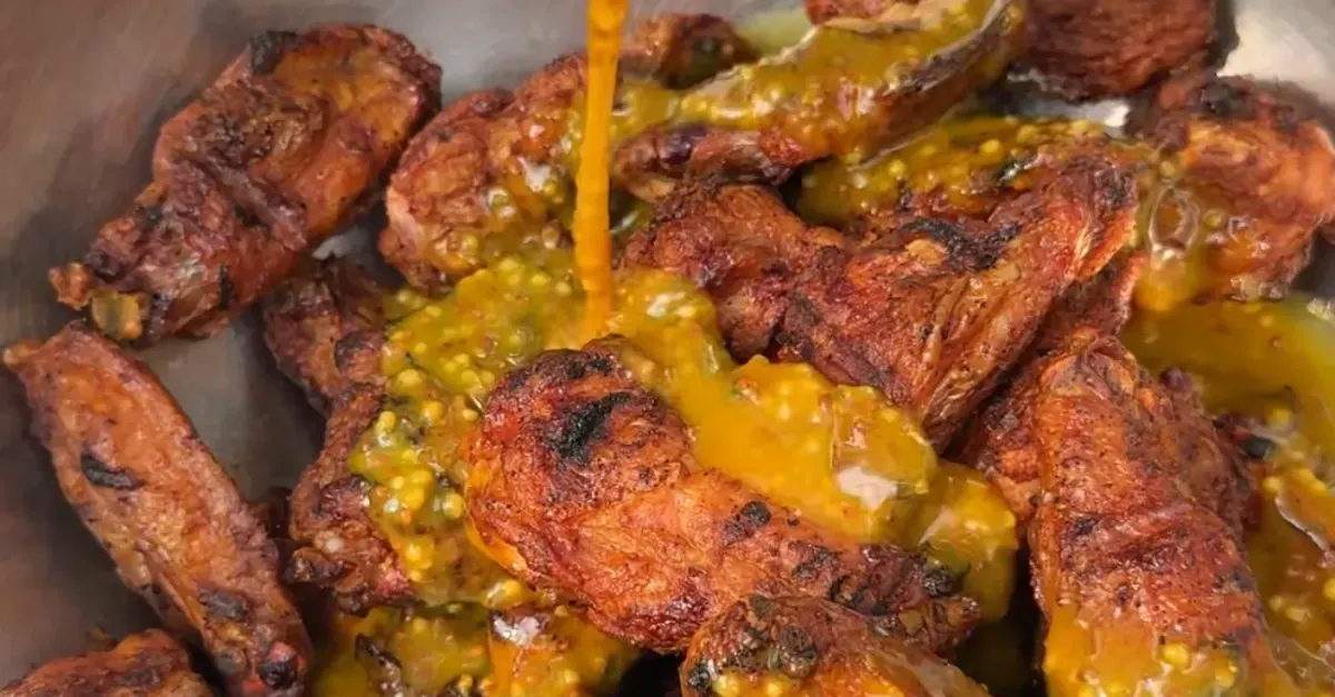 Turmeric Honey Mustard Chicken Wings | Provecho