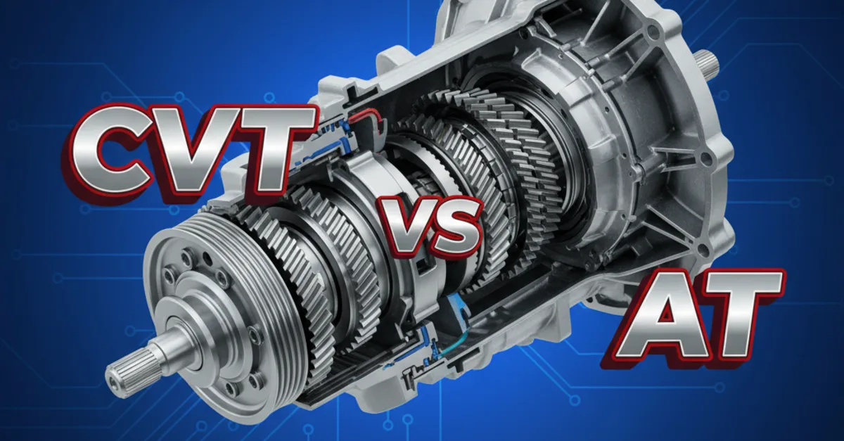 Hộp số CVT và AT loại nào tốt hơn? So sánh chi tiết từ VATS | Provecho