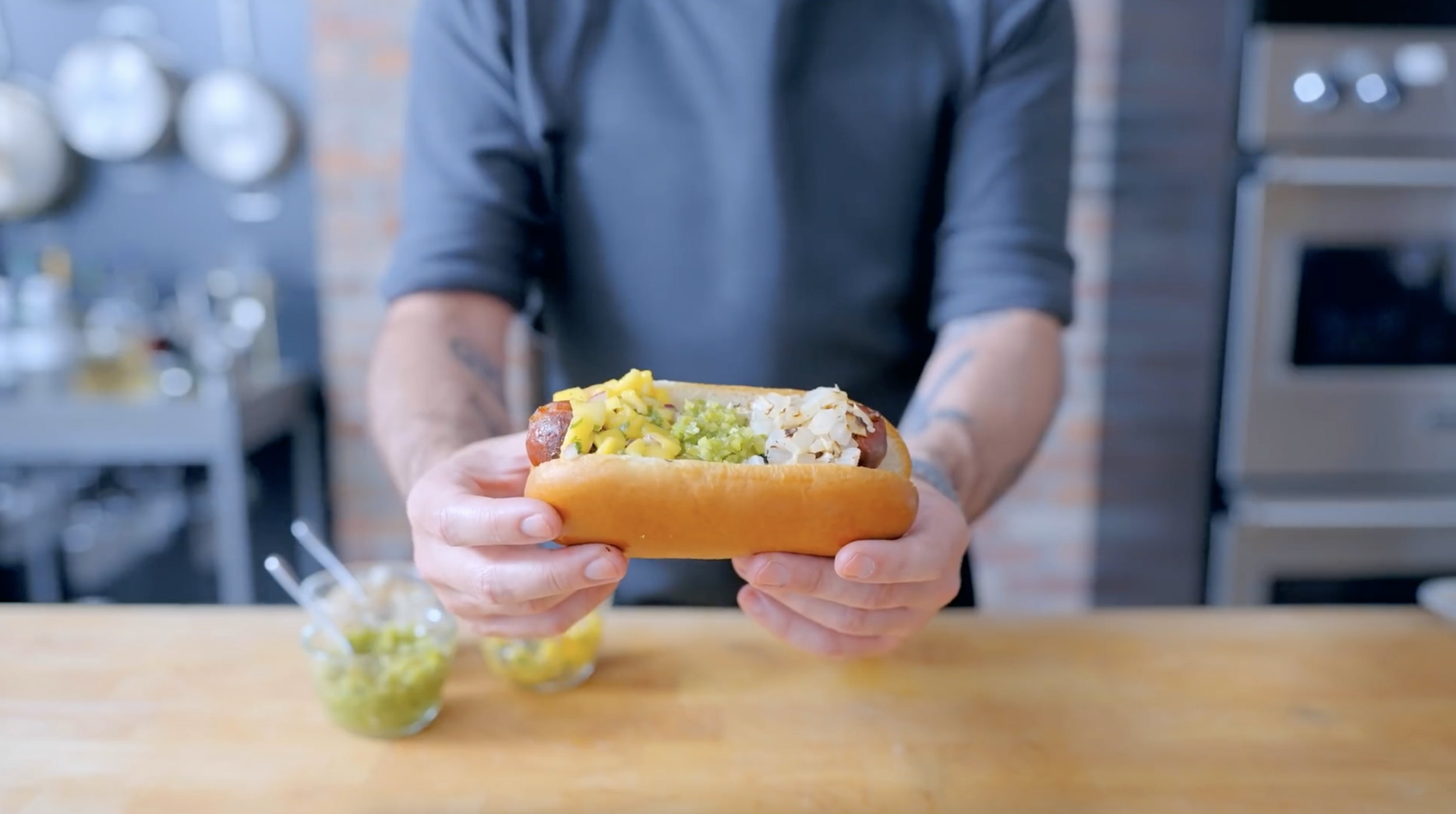 Isotope Dogs inspired by The Simpsons | Babish