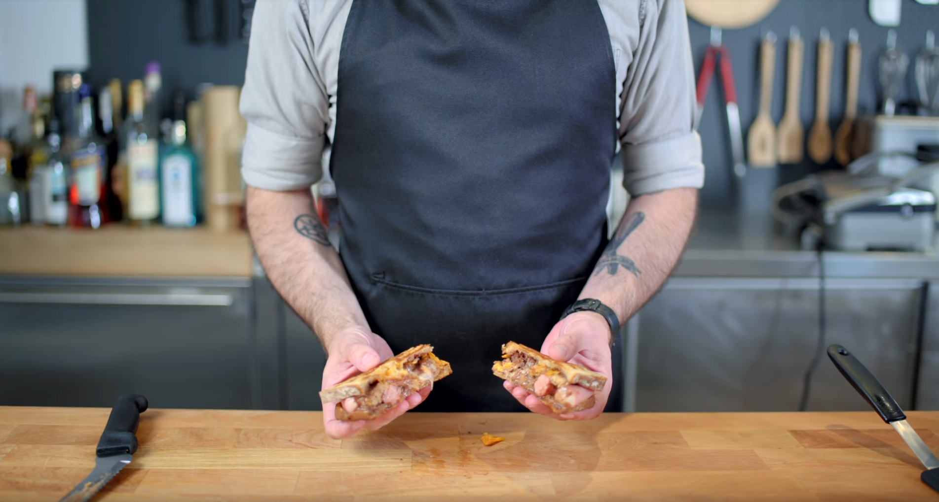 Car Panini inspired by Family Guy | Babish