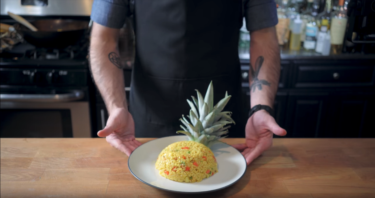 Pineapple-Curry Fried Rice inspired by Food Wars!: Shokugeki no Soma ...