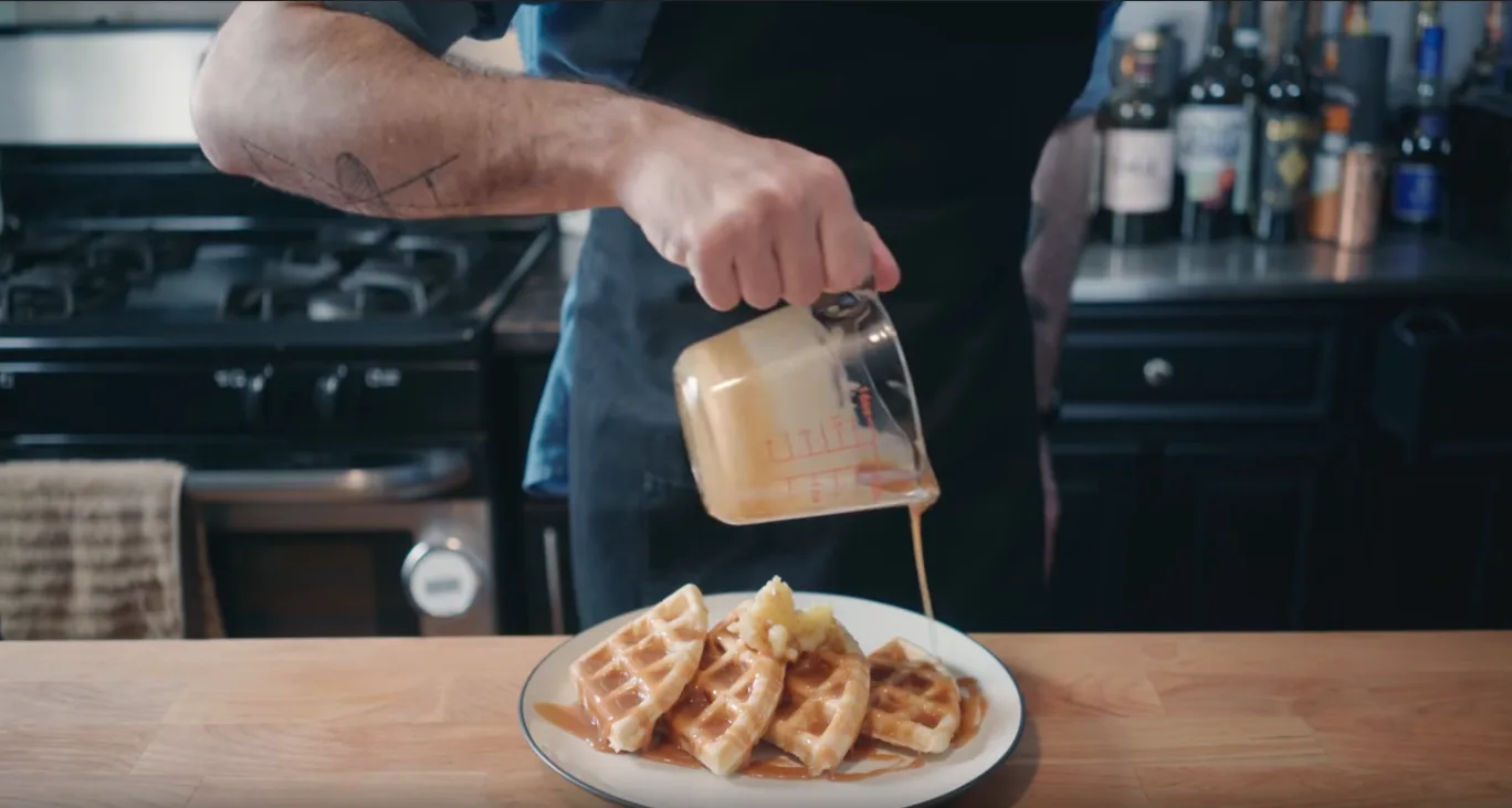 Homer Simpson's Patented Space Age Out-Of-This-World Moon Waffles | Babish