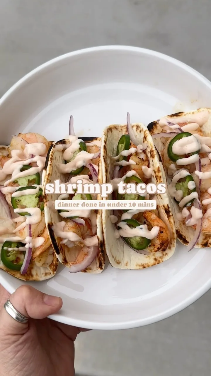 tangy shrimp tacos | Provecho