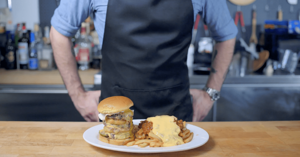 Paunch Burger inspired by Parks & Rec | Babish
