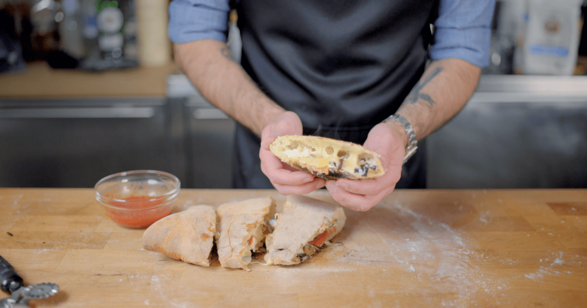 Calzones inspired by Seinfeld | Babish