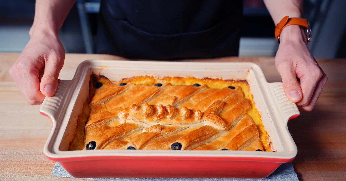 Herring and Pumpkin Pot Pie inspired by Kiki's Delivery Service | Babish