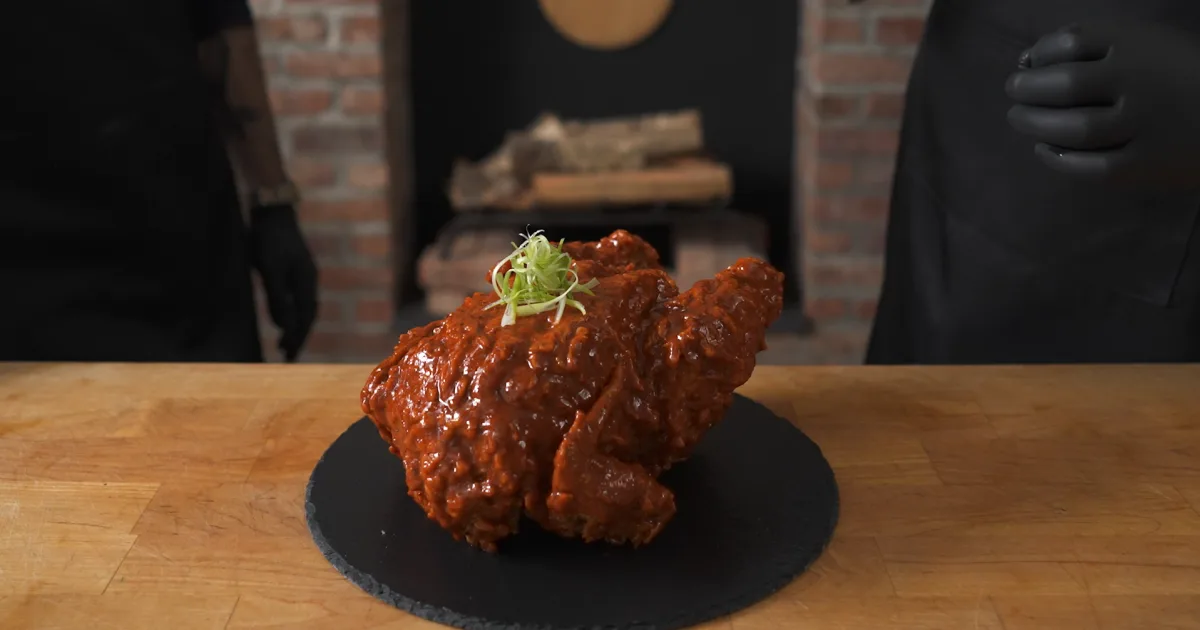 Lava Chicken inspired by A Minecraft Movie | Babish